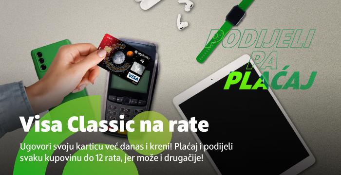 Visa Classic na rate | OTP bank d.d.